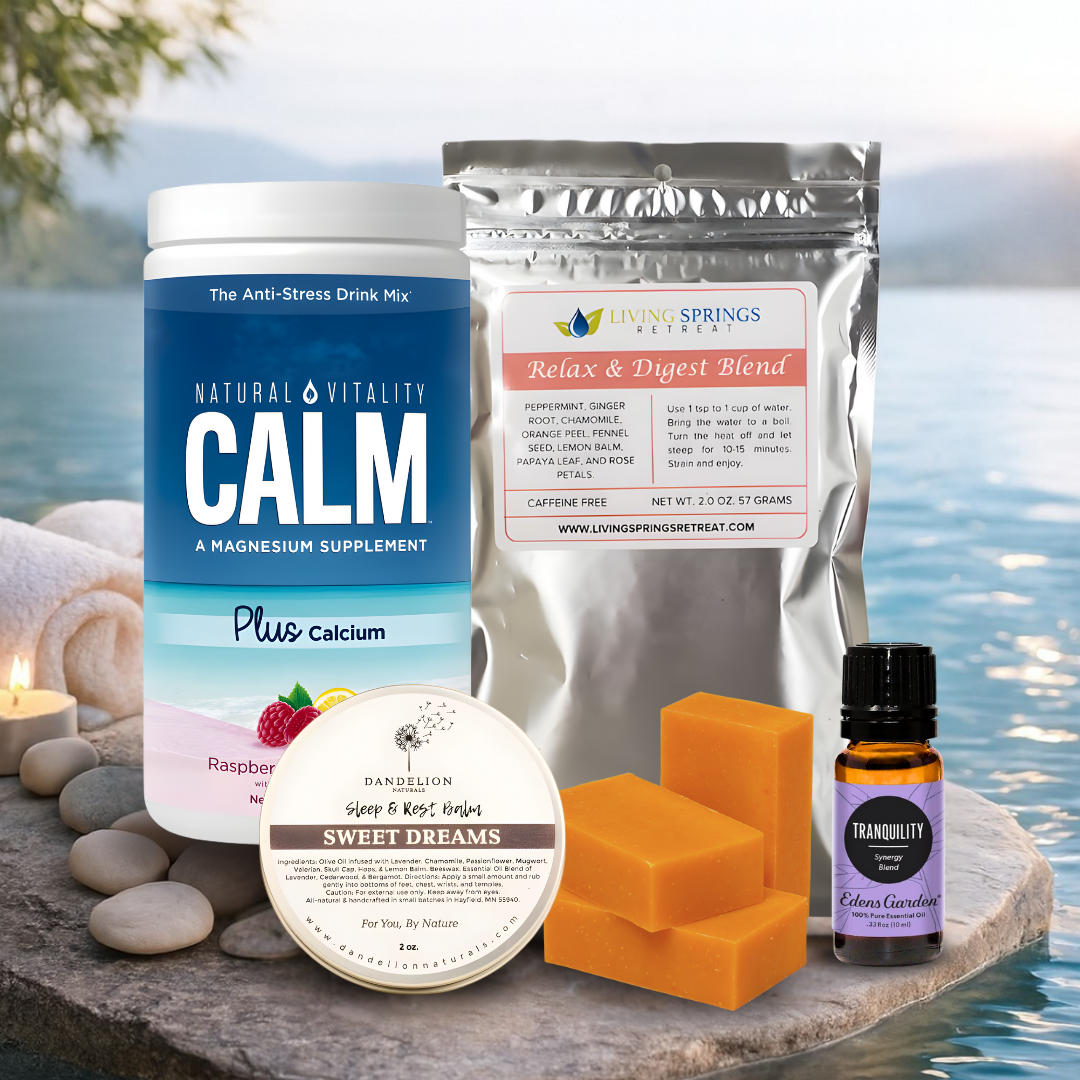 Stress Less Wellness Bundle – Calm • Restore • Unwind – Living Springs ...