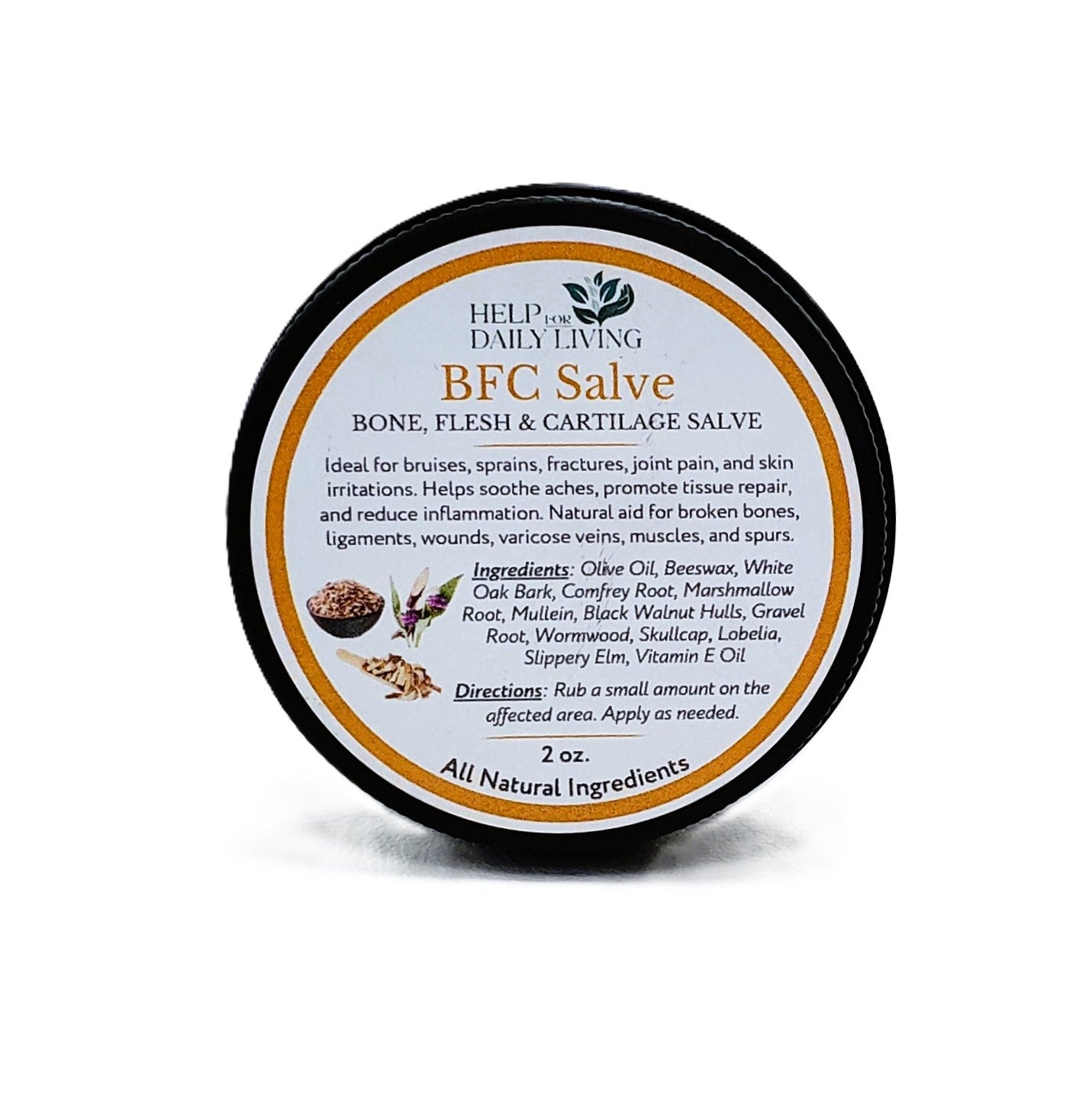 BFC Salve - Bone, Flesh, & Cartilage Salve, 2 oz. – Living Springs Retreat