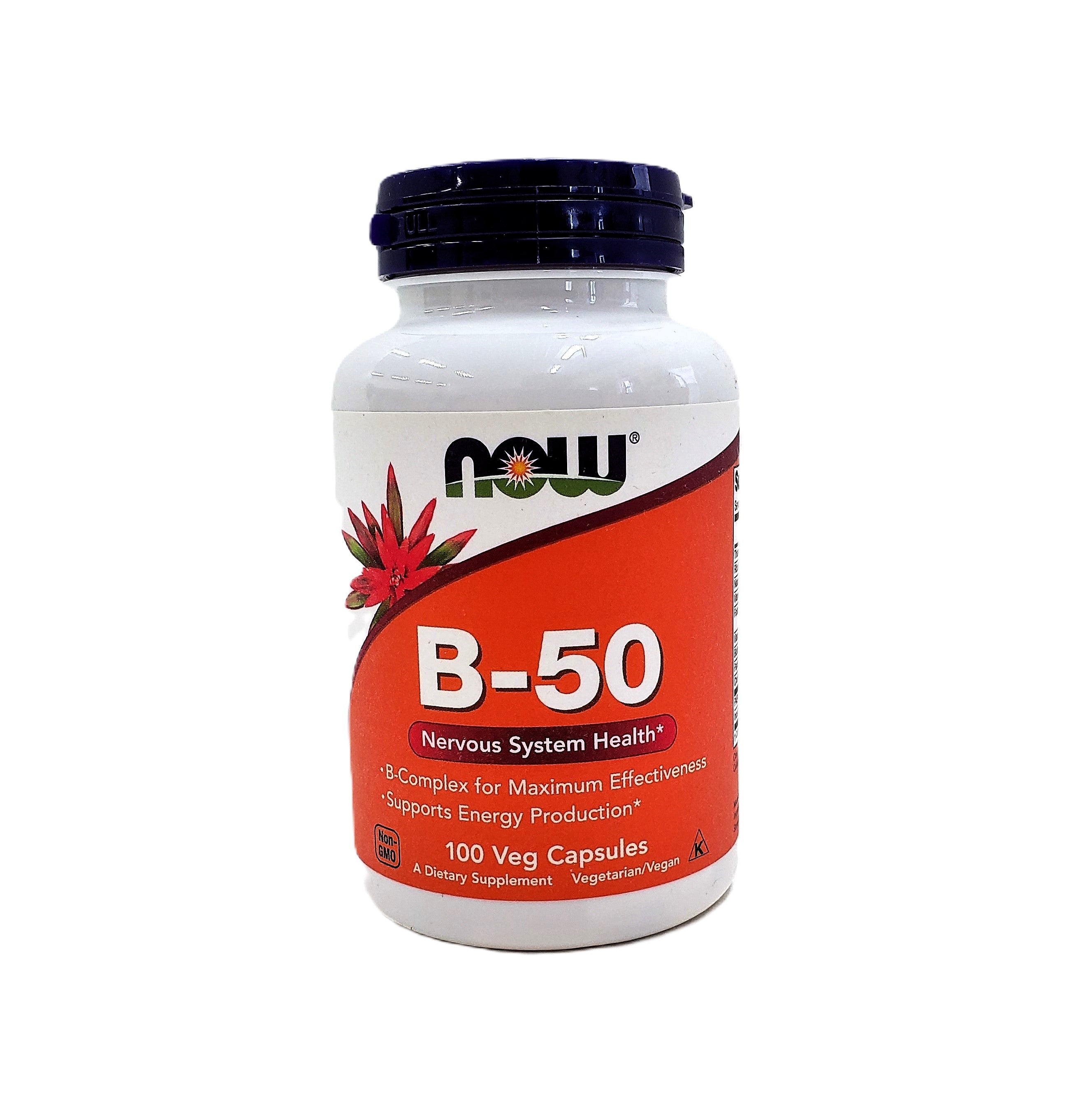 B-50 (NOW) - Veg Capsules – Living Springs Retreat