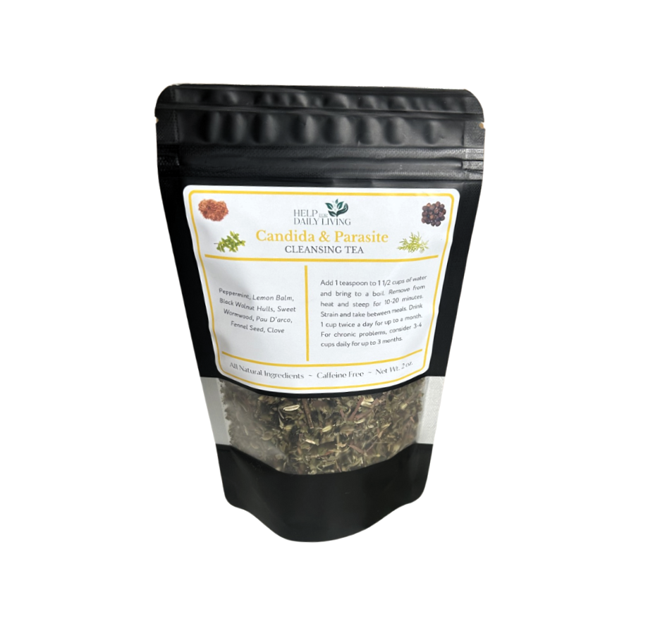 Candida & Parasite Cleansing Tea, 2 oz. – Living Springs Retreat