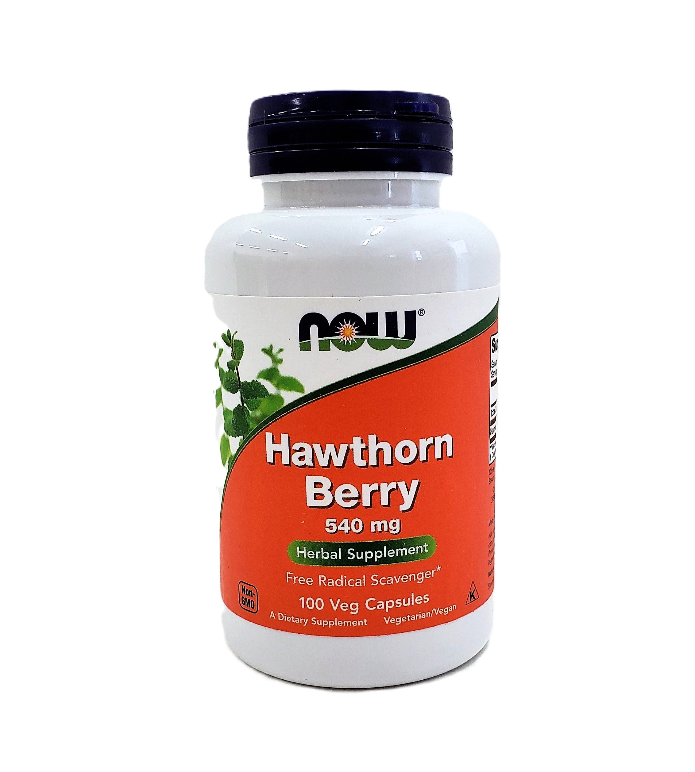 Hawthorn Berry (NOW) - 540 mg - 100 Veg Capsules – Living Springs Retreat