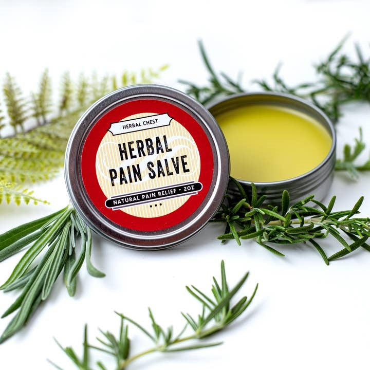 Herbal Pain Salve, Natural Pain Relief, 2 oz. – Living Springs Retreat